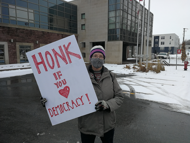 Two days of protest wrap up as final decisions on Entity 40 loom ...