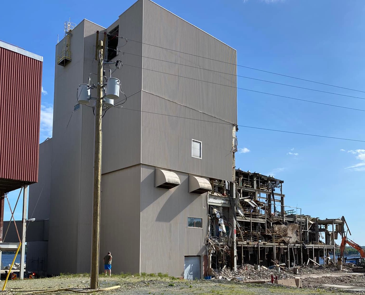 Fire at former Bowater site quickly contained - Canada Info