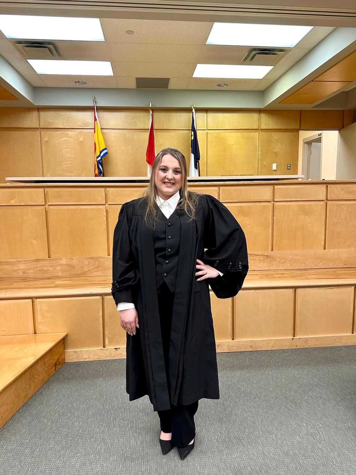 Audrey Caron remporte un concours de plaidoirie à Moncton - Canada Info