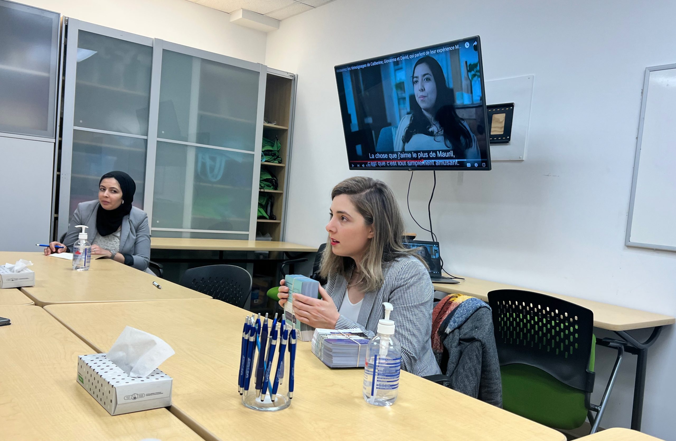 Présentation de la plateforme Mauril à Edmonton avec Anne Hébert ...