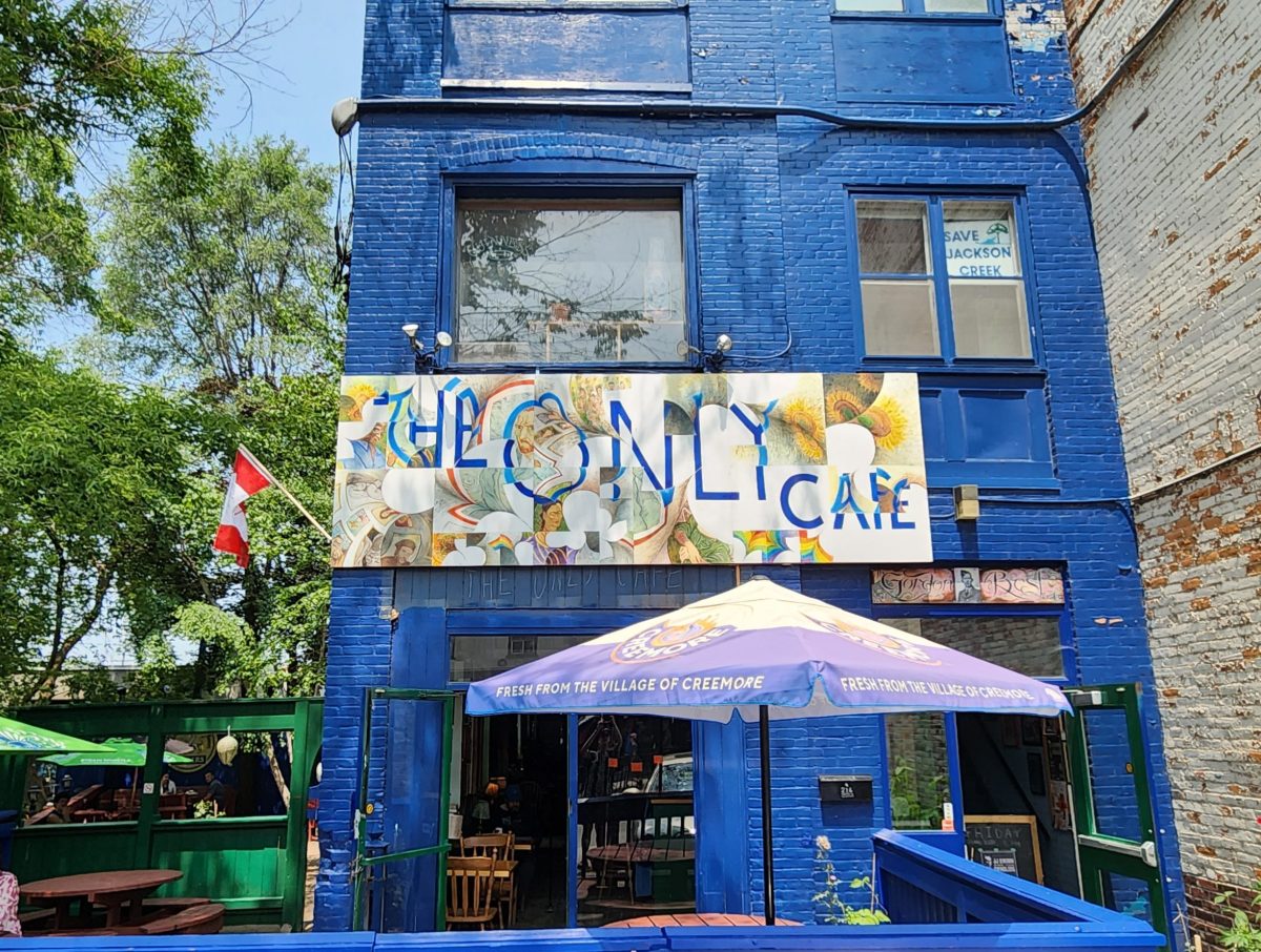 Local artist paints new sign for The Only Cafe - Canada Info