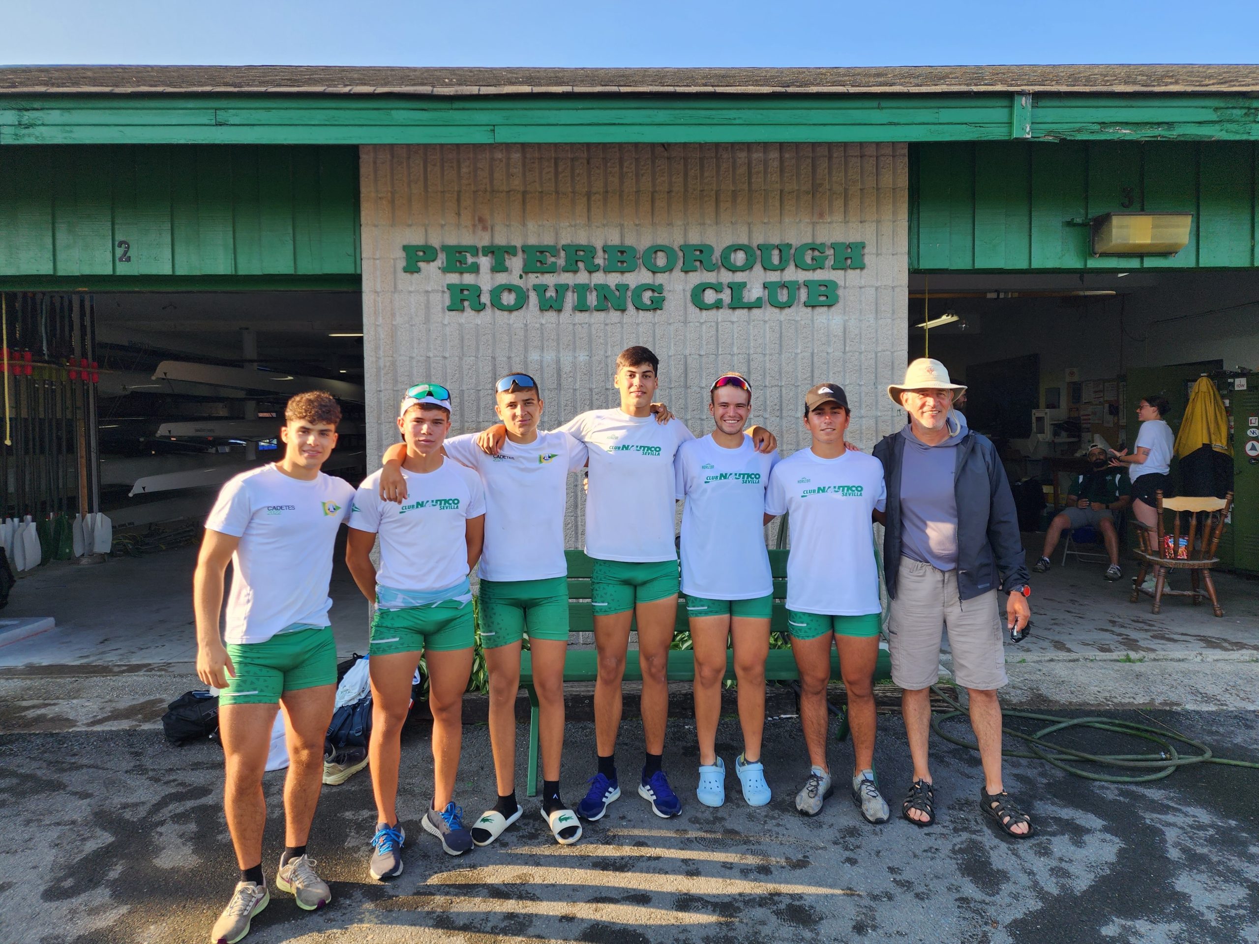 Six junior rowers from Spain join Peterborough Rowing Club this summer ...