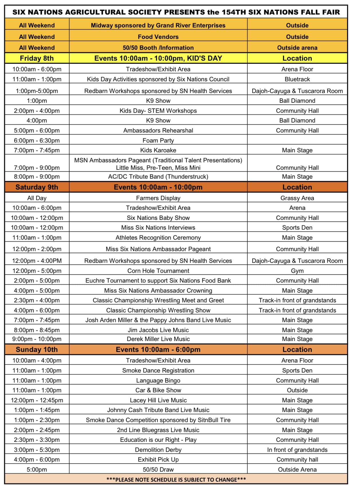 Ontario's largest Indigenous fall fair returns to Six Nations this ...