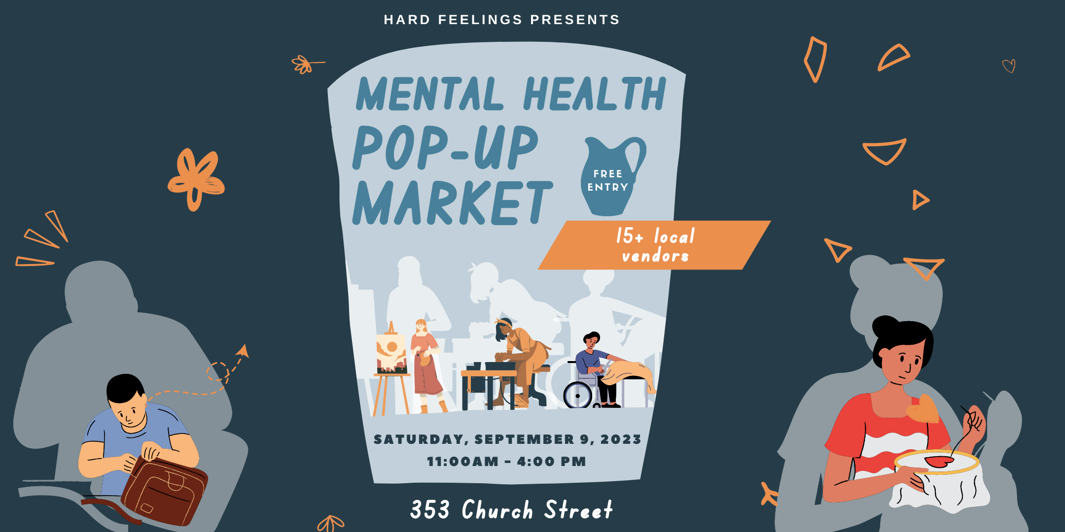 Mental health pop-up market looks to open up conversation - Canada Info