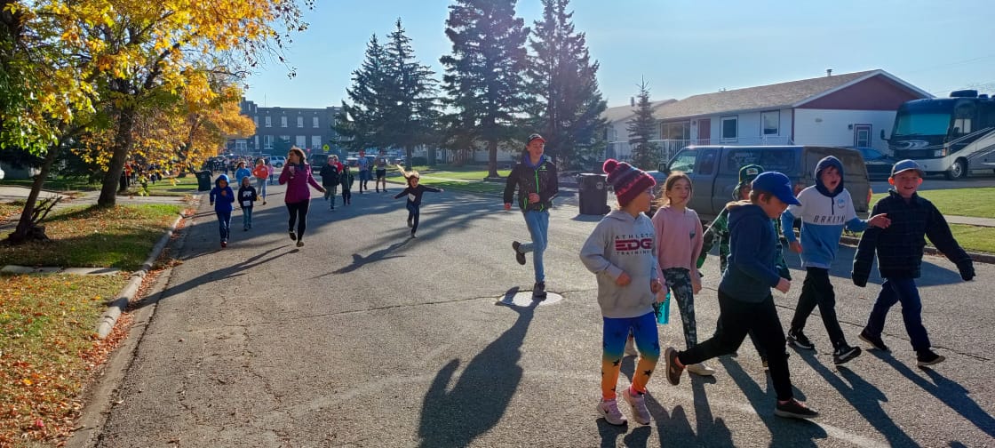 La journée Terry Fox dans les écoles Héritage et Routhier de Falher ...